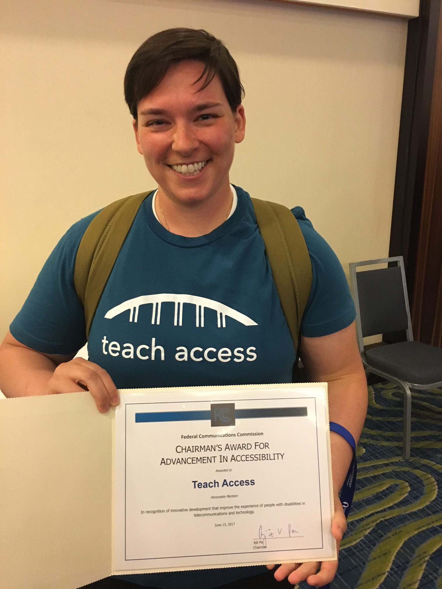 Teach Access Wins Honorable Mention at FCC Chairman’s Awards, June 13, 2017 – Teach Access